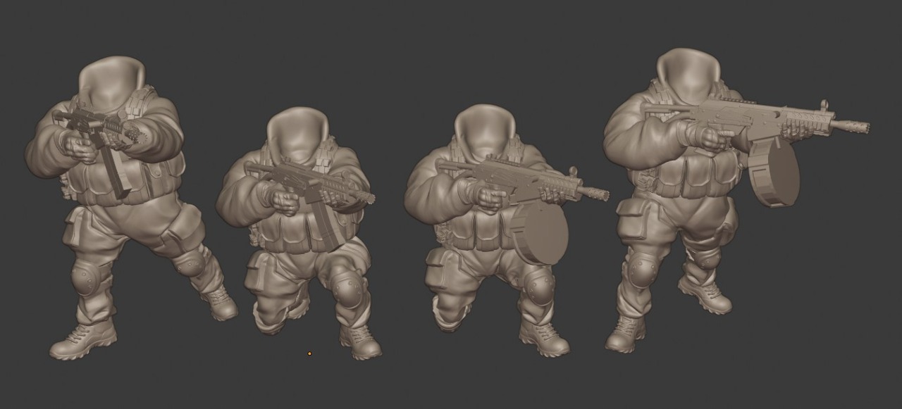 Spetsnaz du FSB en tenue Gorka avec Saiga 12 - Ludocortorum